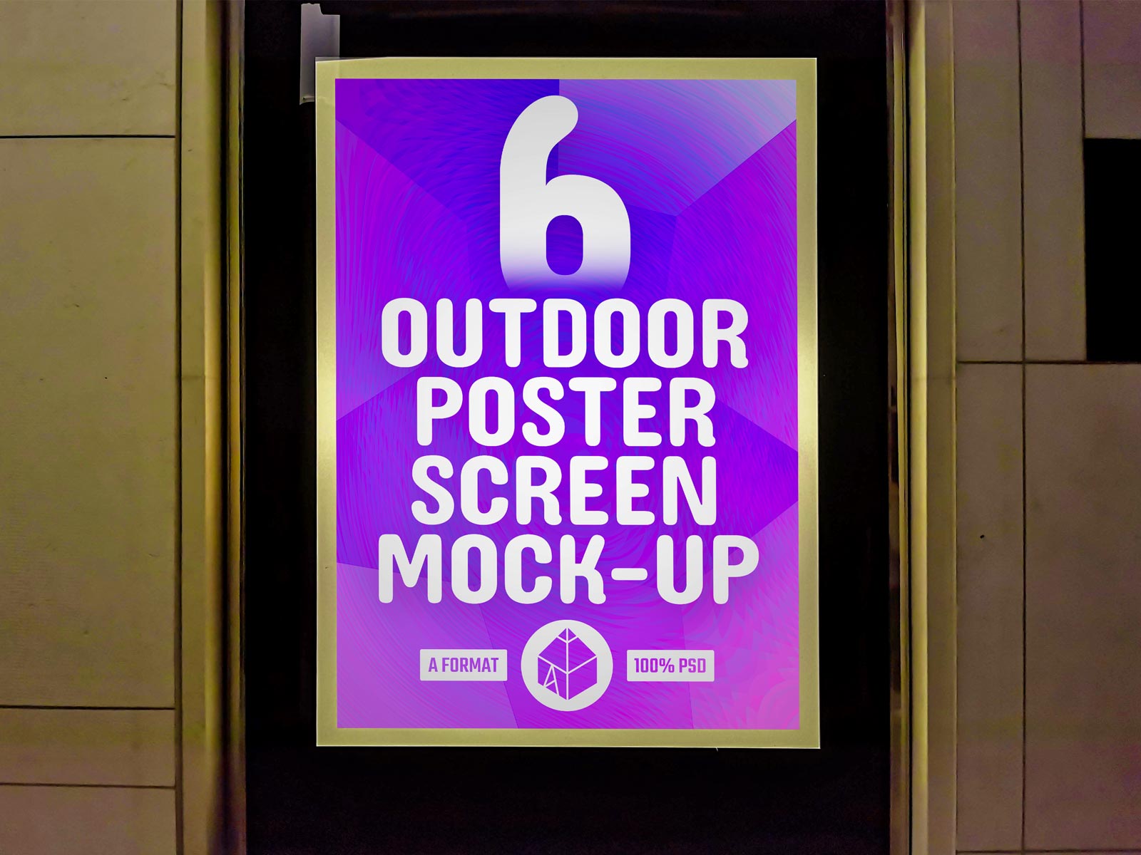 Outdoor Advertising Screen Mock-Ups 6 (v.2)