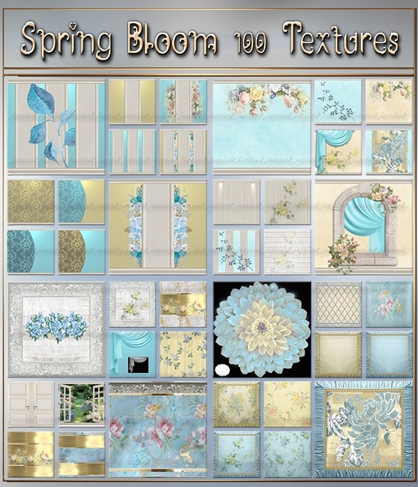 Spring Bloom 100 Textures