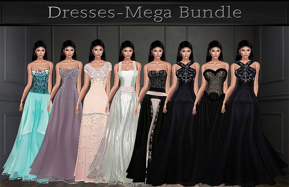 A~DRESSES MEGA BUNDLE-44 DRESSES