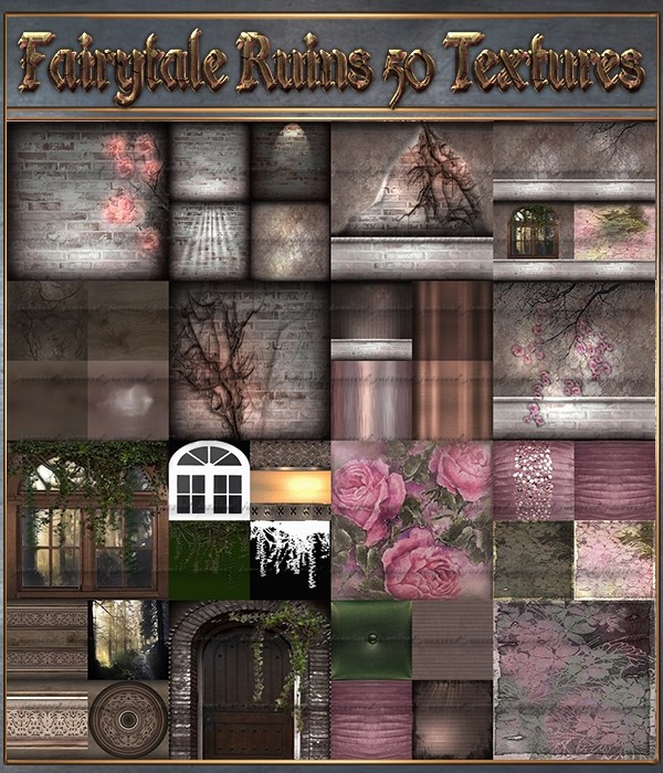 Fairytale Ruins 50 textures