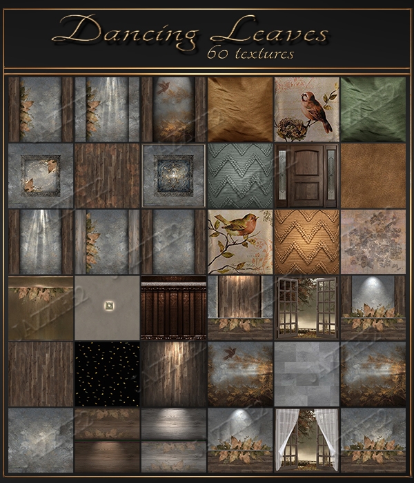 Dancing Leaves 60 Textures