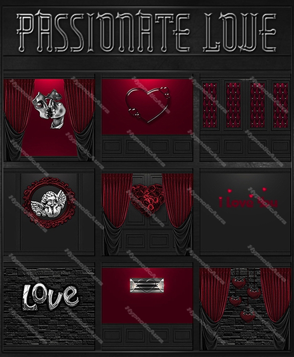 A~PASSIONATE LOVE-60 TEXTURES