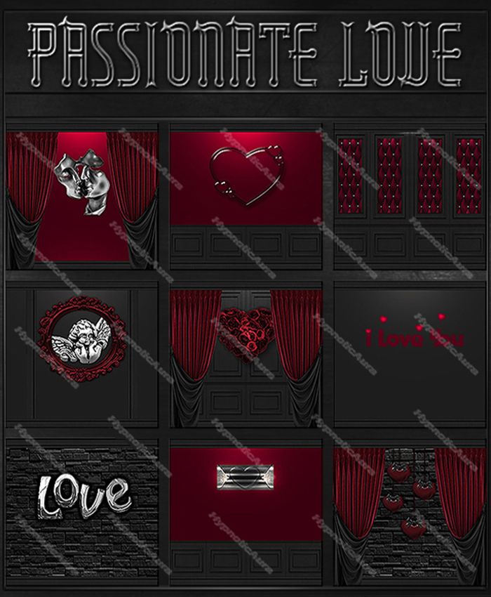 A~PASSIONATE LOVE-60 TEXTURES