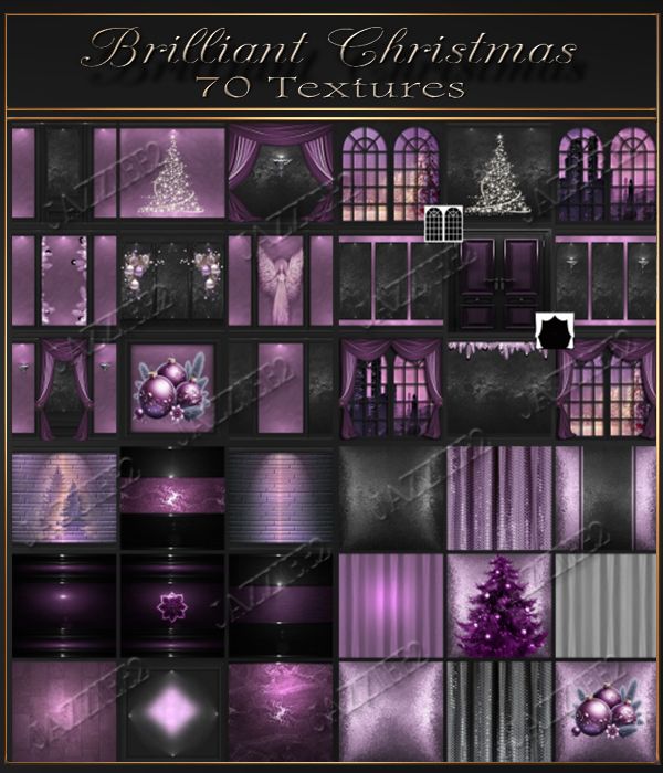 Brilliant Christmas 70 Textures