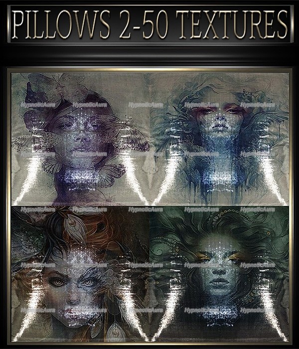 A~PILLOWS 2-50 TEXTURES&GIFT PILLOWS-35 TEXTURES