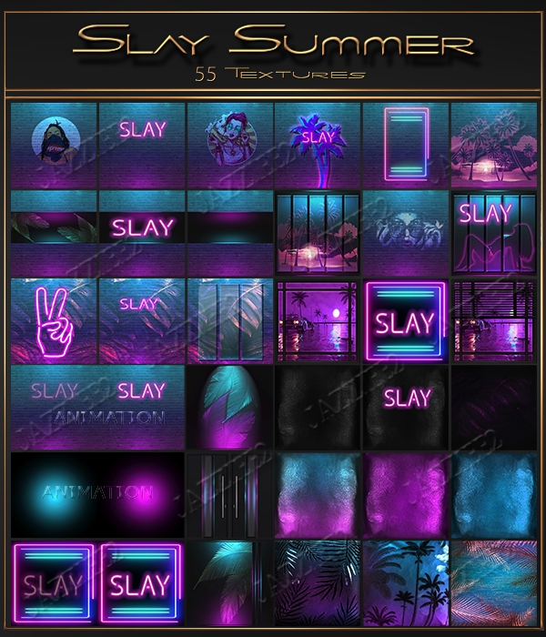 Slay Summer 55 Textures