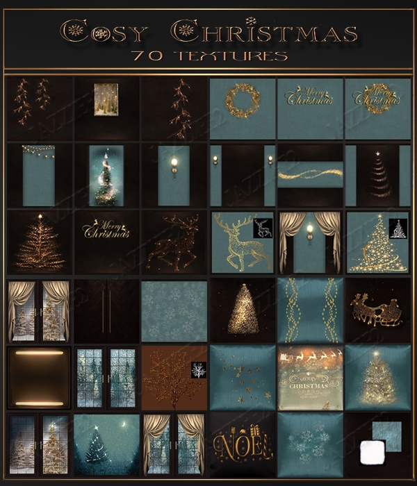 Cosy Christmas 70 Textures