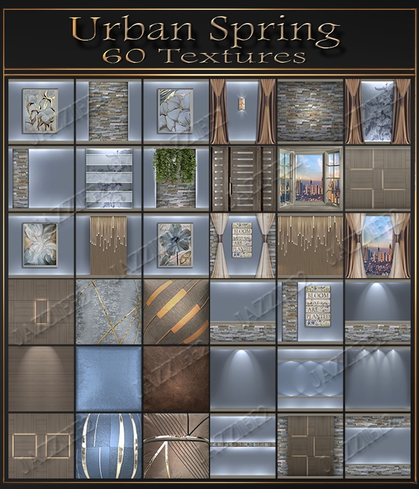 Urban Spring 60 Textures
