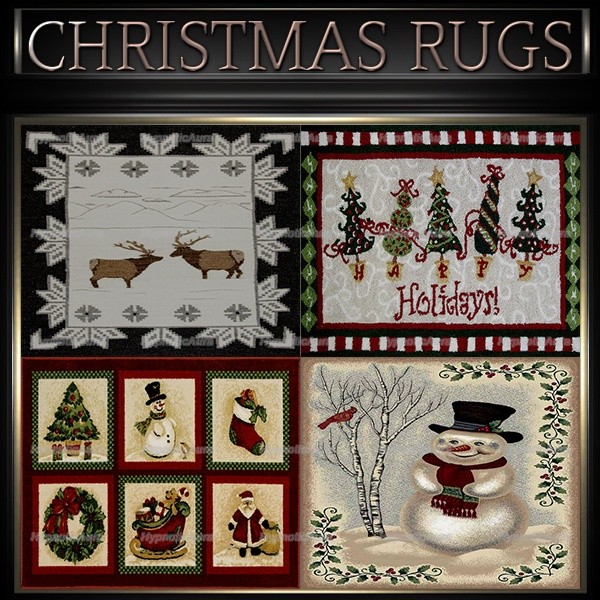 A~CHRISTMAS RUGS-30 TEXTURES