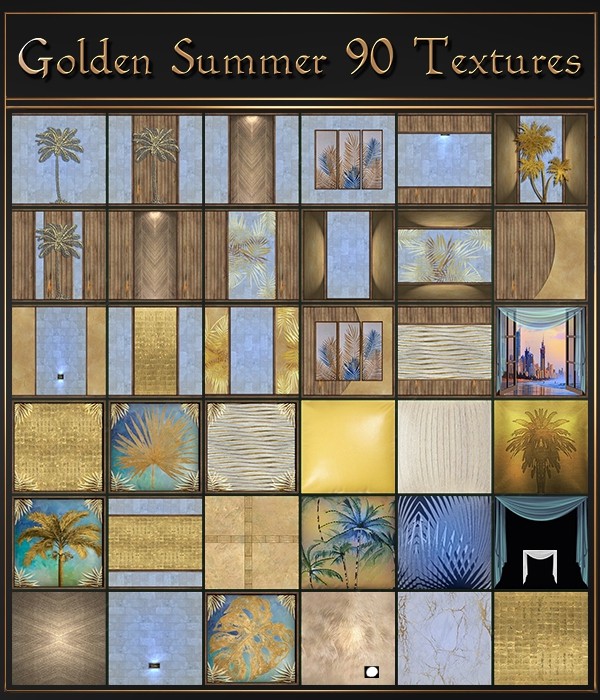 Golden Summer 90 Textures