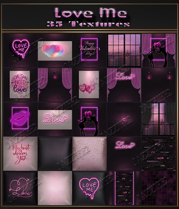 Love Me 35 Textures
