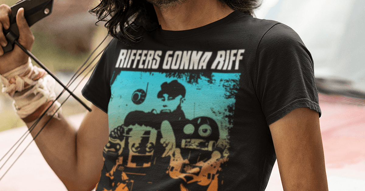 ICWXP Riffers Gonna Riff Unisex T-Shirt (Dark Options)