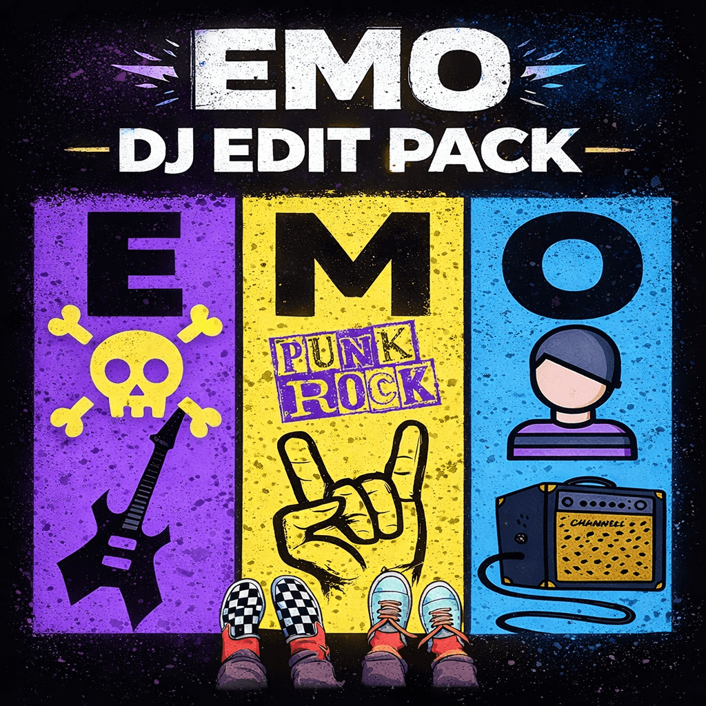 Rock Emo DJ Edit Pack - Over 140 Tracks