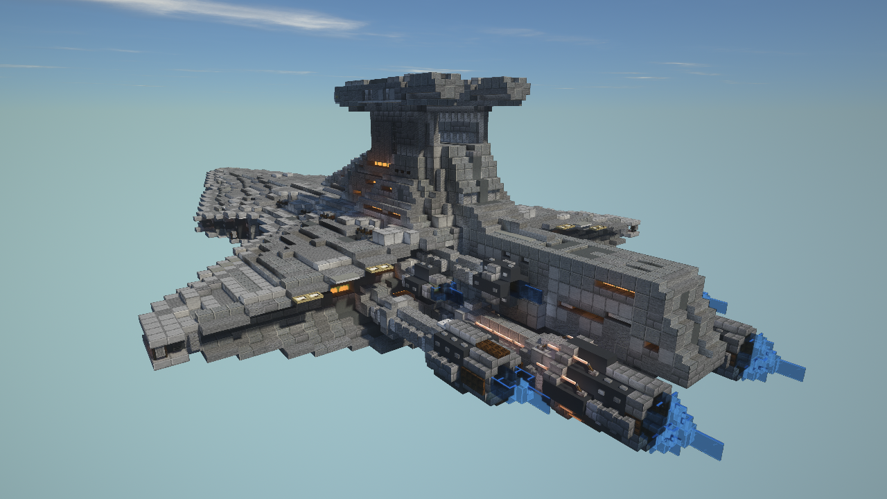 Star Destroyer Minecraft Schematic