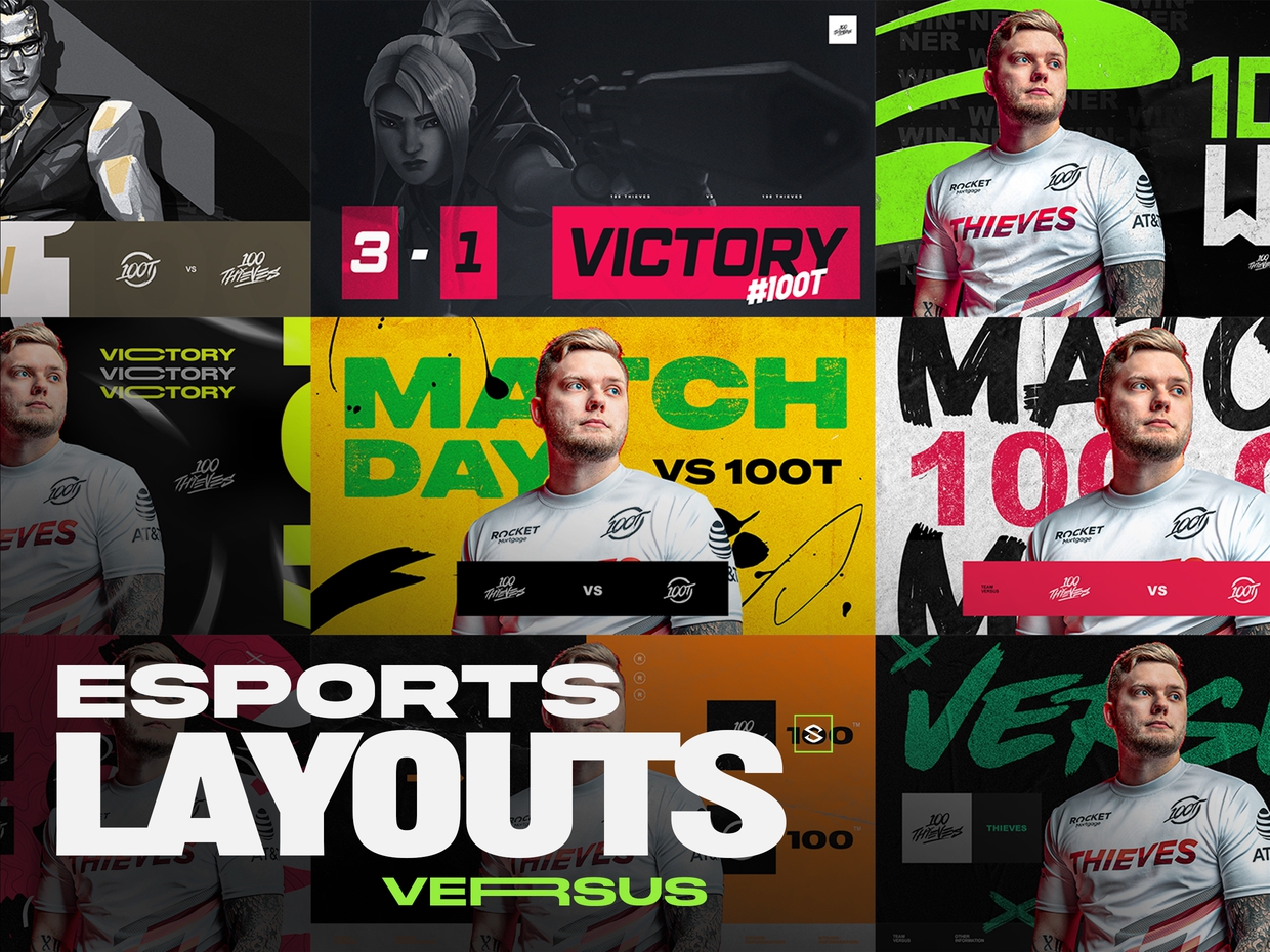 Seso's Esports Layouts: Versus Series Volume 1