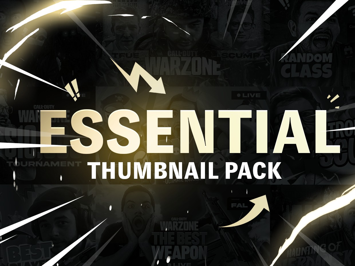 Essential | Thumbnail Design Pack