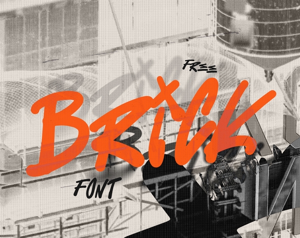 Brick Font | Free for Personal Use