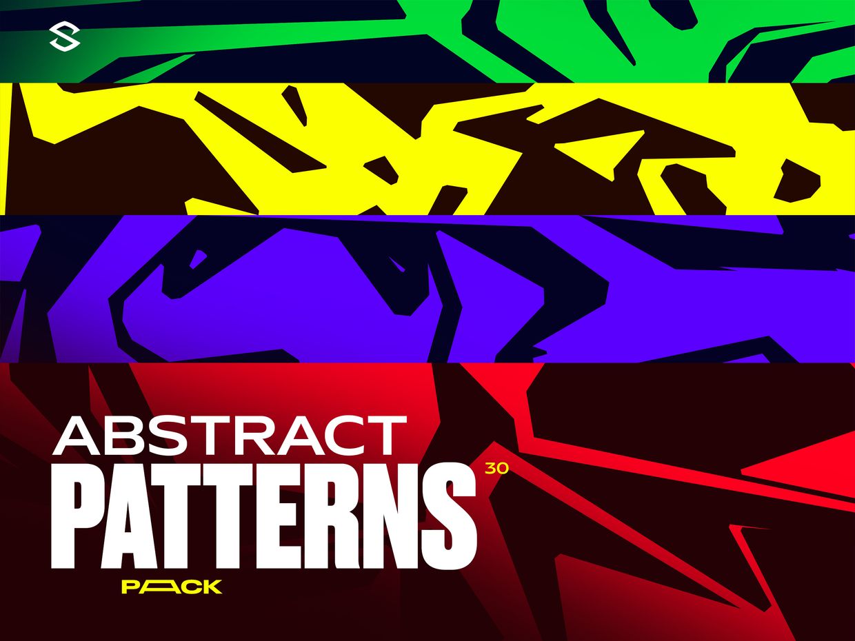 Abstract Pattern Pack (VECTOR + PNG + PSD)