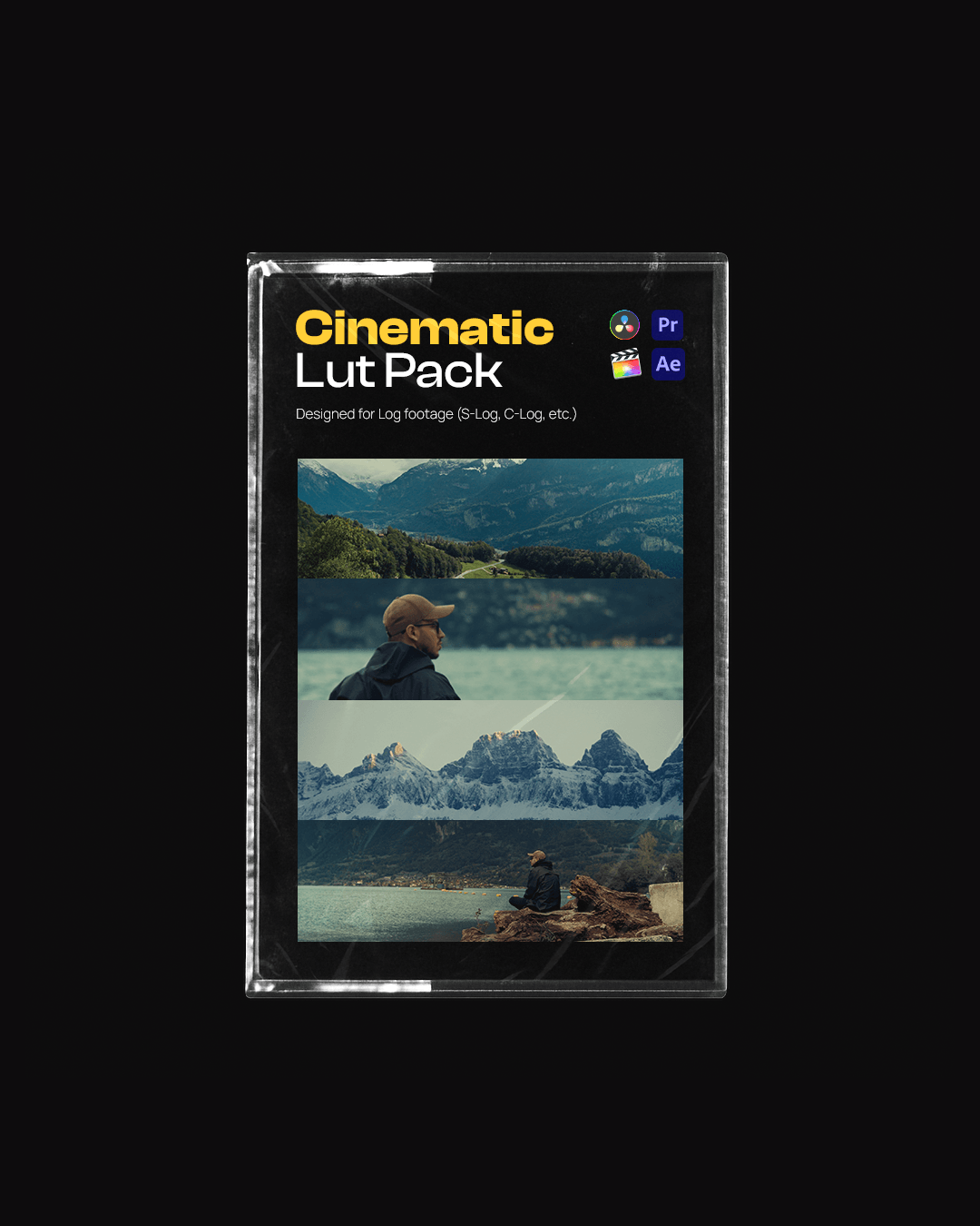 Cinematic LUT Pack – 11 Film-Ready LUTs for S-Log, C-Log & Log Footage