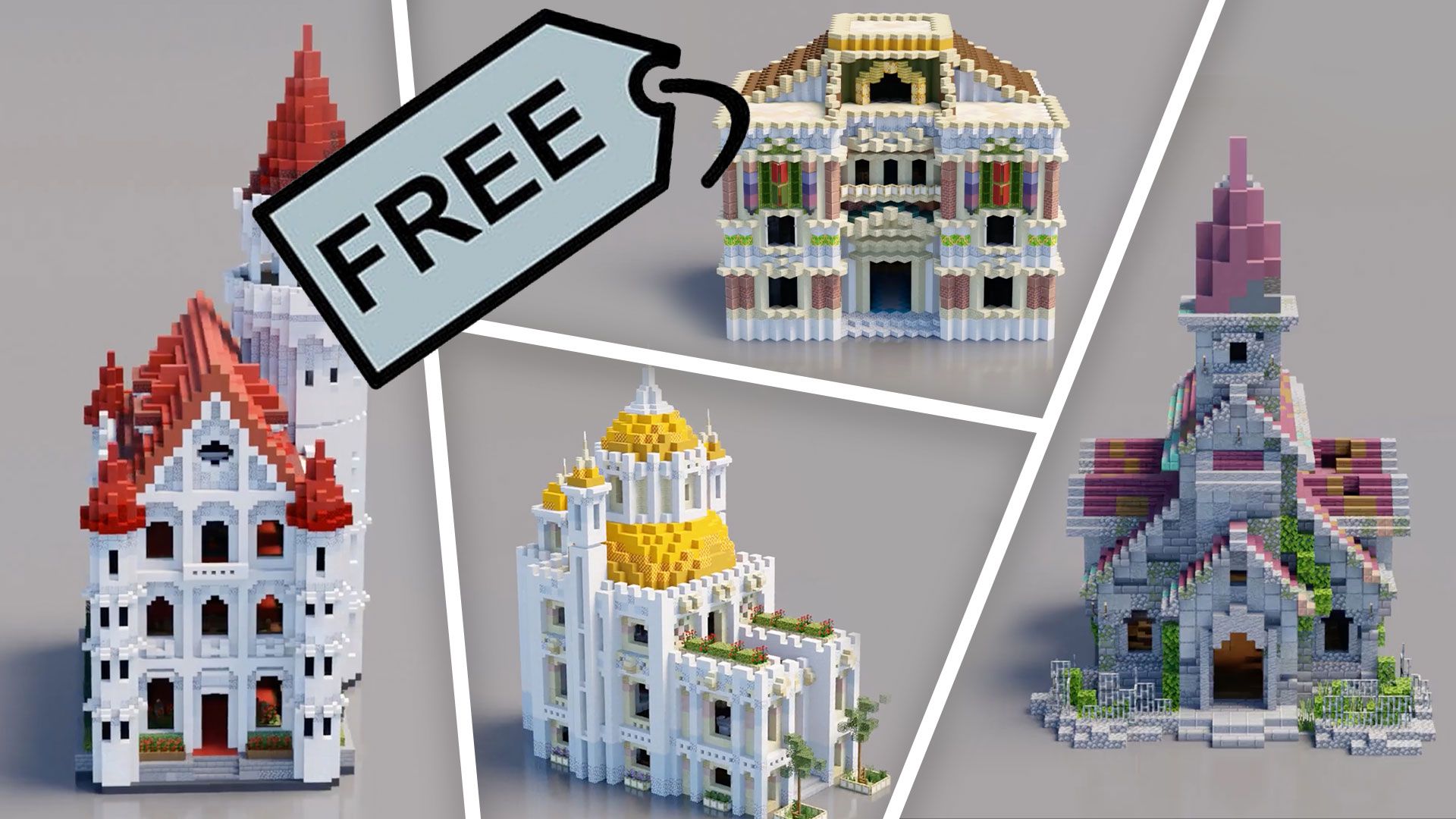 [FREEBIE!] SUNFALLS RAMPART - Medieval Minecraft Lobby & Minigames Map ...