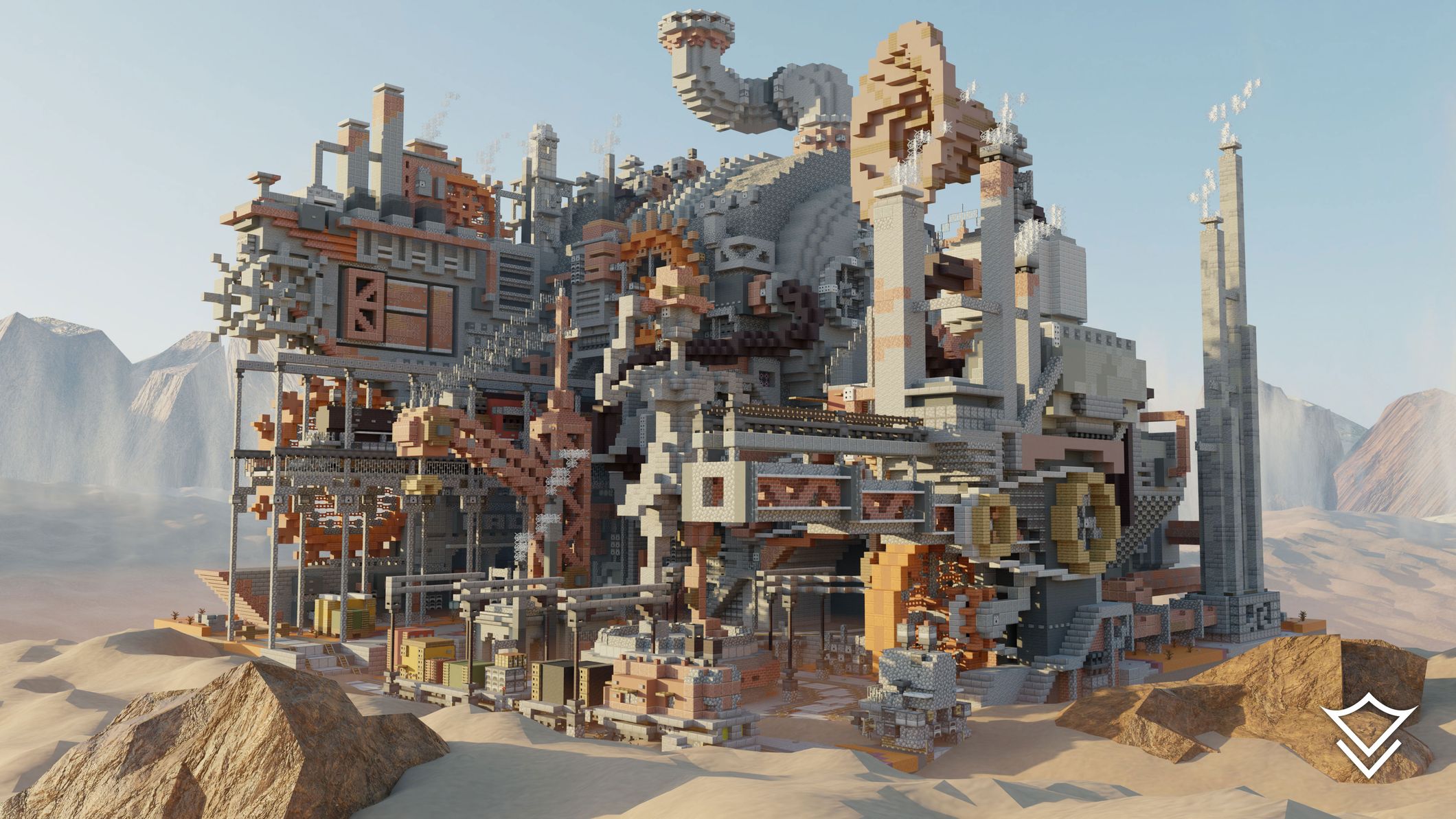 CITY OF ORARIO 2.0 - Danmachi Anime Minecraft City Map by Varuna