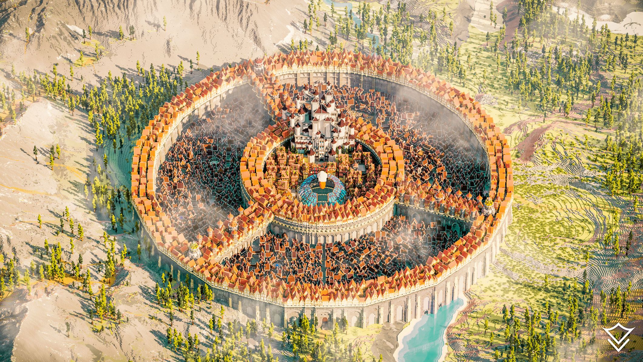 CITY OF ORARIO 2.0 - Danmachi Anime Minecraft City Map by Varuna