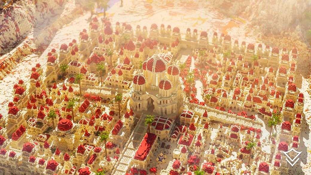 [FREE!] SUNFALLS RAMPART - Medieval Minecraft Lobby & Minigames Map by ...