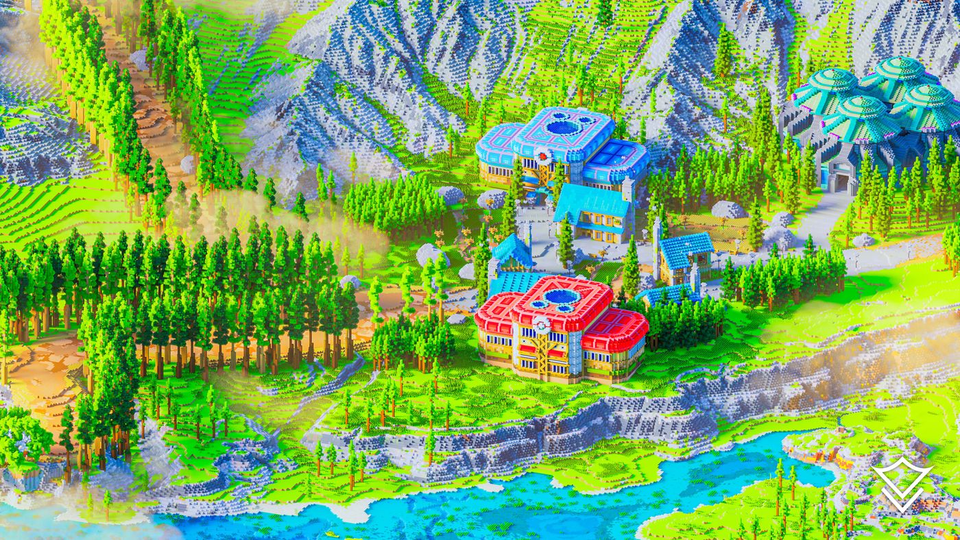CITY OF ORARIO 2.0 - Danmachi Anime Minecraft City Map by Varuna