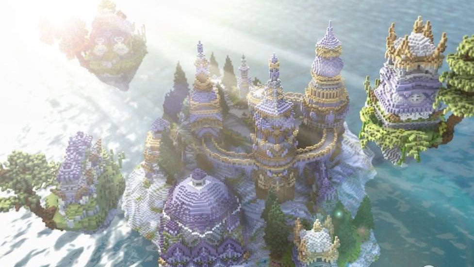 [FREE!] SUNFALLS RAMPART - Medieval Minecraft Lobby & Minigames Map by ...