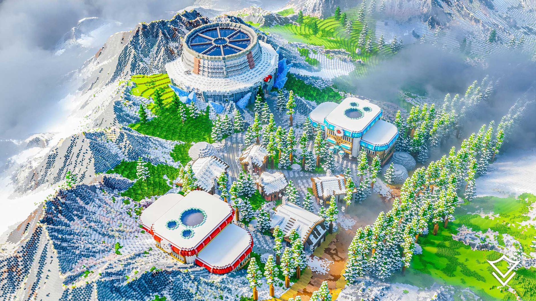 CITY OF ORARIO 2.0 - Danmachi Anime Minecraft City Map by Varuna