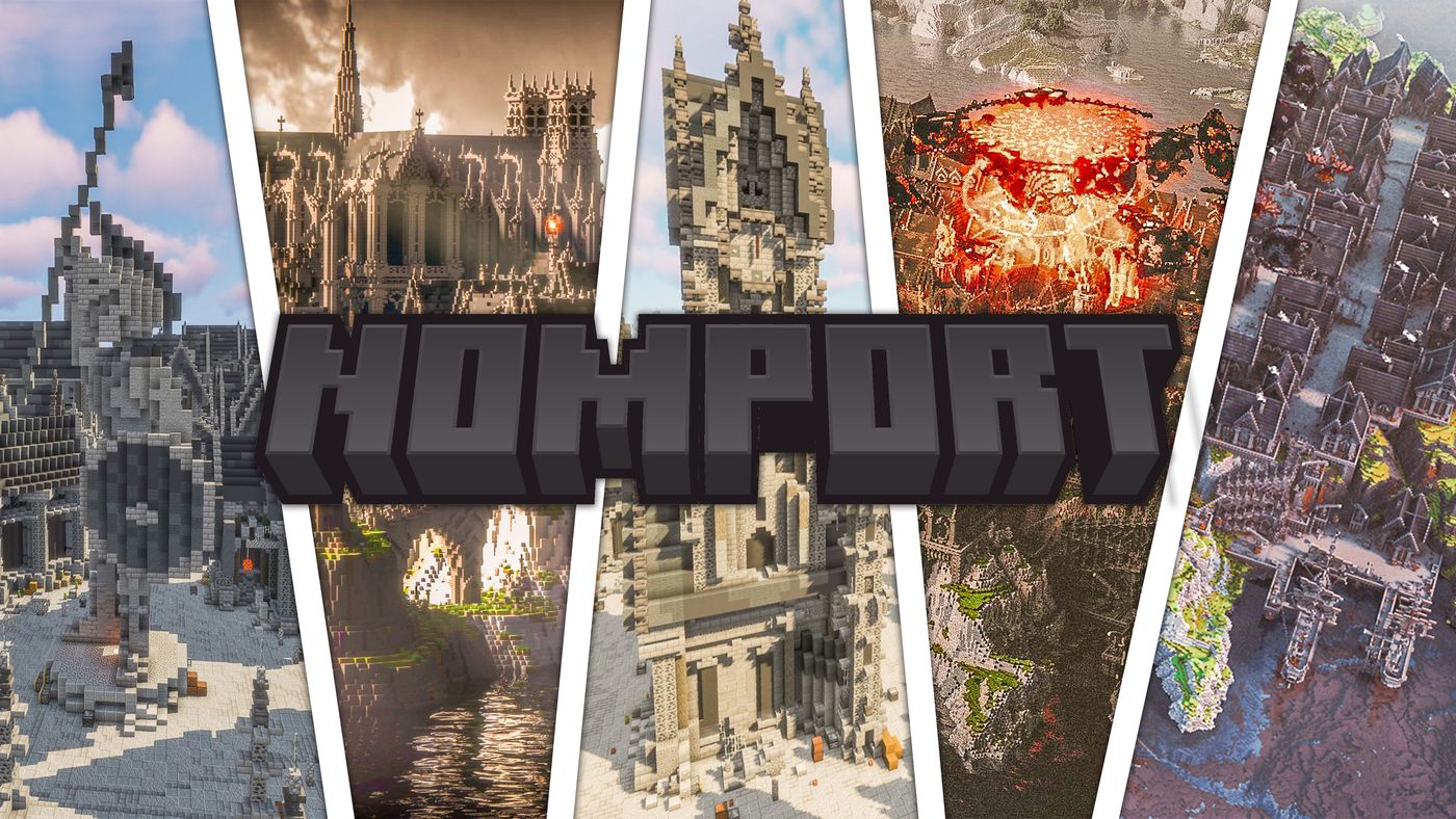 CITY OF ORARIO 2.0 - Danmachi Anime Minecraft City Map by Varuna