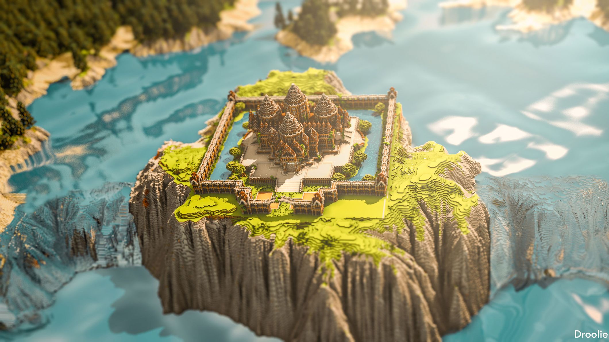 [Terrain] UMERA: Custom 5K 26-Biome Fantasy Minecraft Terrain Map | RPG ...