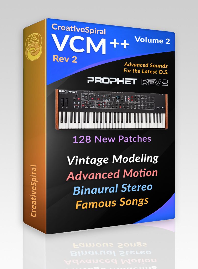 VCM ++ Volume 2 Sound Set for Prophet Rev 2