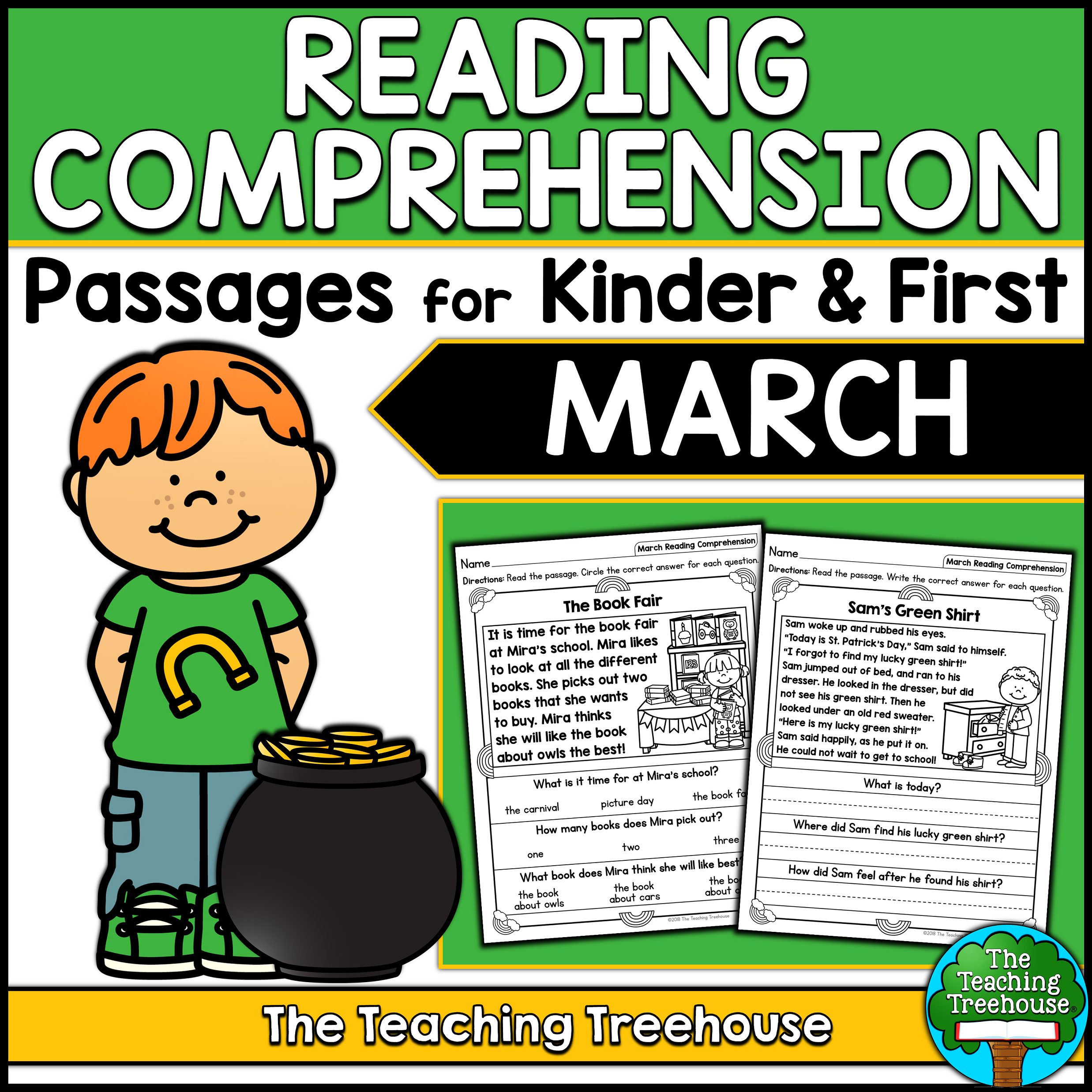 Monthly Reading Comprehension Passages
