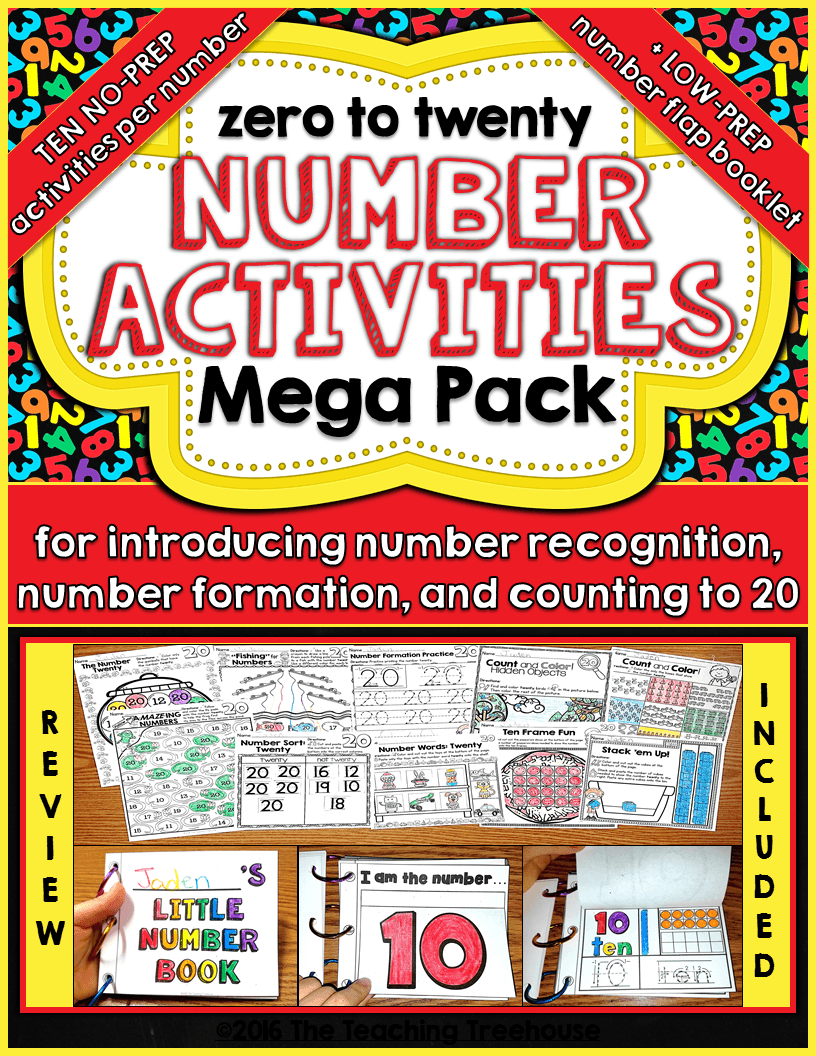 Number Activities Mega Pack