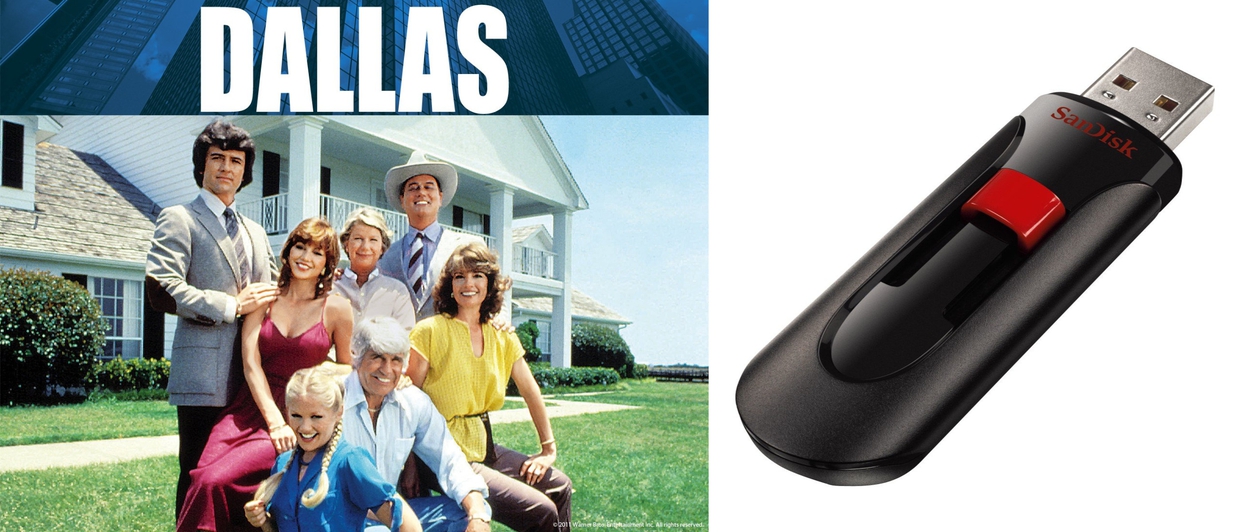 COMPLETE DALLAS TV SHOW & MOVIES ON FLASH DRIVE (RETAIL)