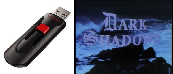 DARK SHADOWS COMPLETE ON USB FLASH DRIVE