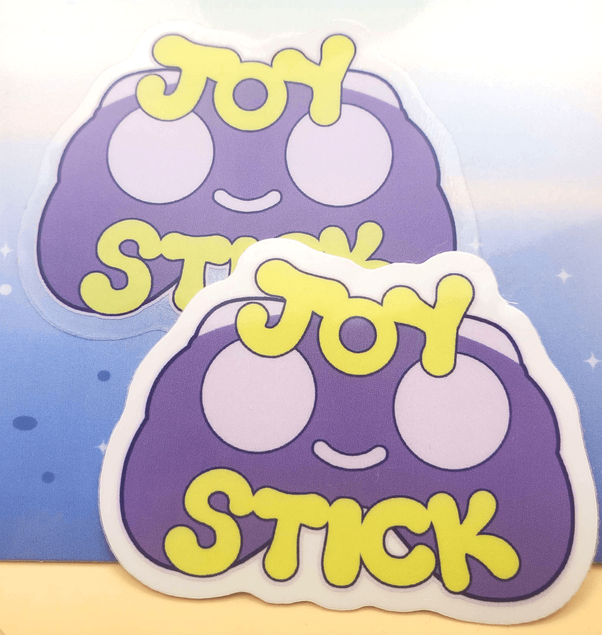 Joy-Stick Logo Sticker