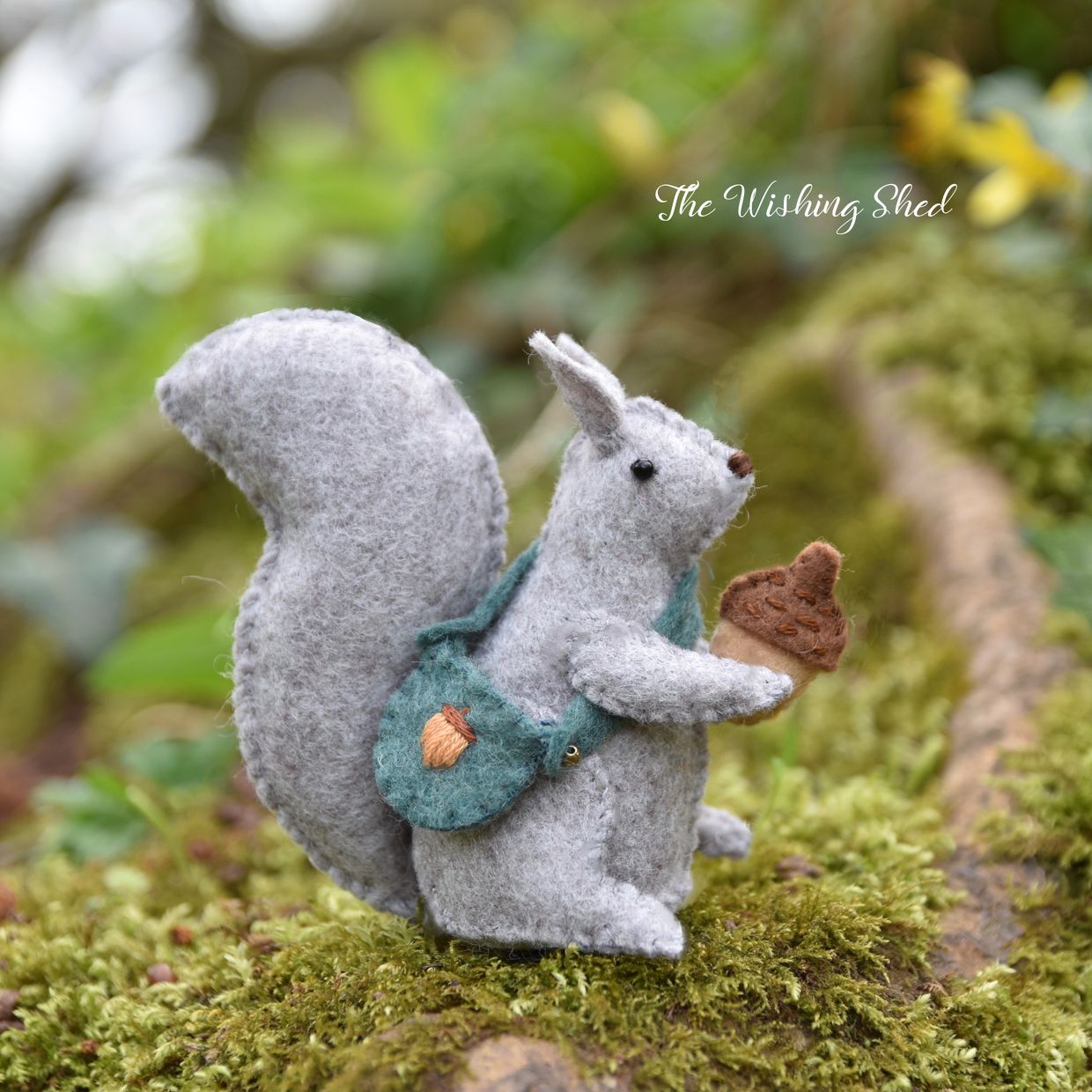 Syril The Squirrel - Felt Sewing Pattern