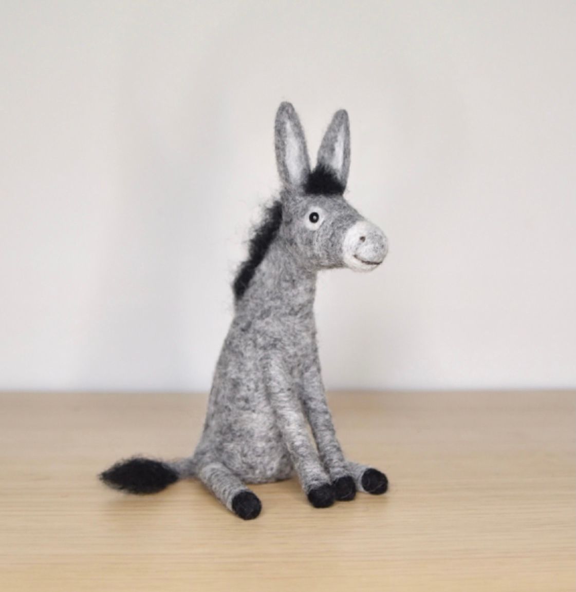 Dinky Donkey - Needle Felting Pattern PDF