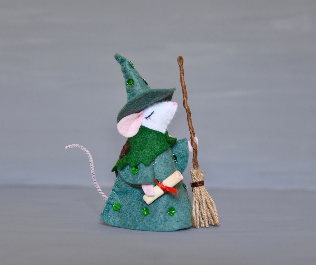 Witchy Mice Felt Sewing Pattern - The Wishing Shed - Halloween - Witch ...