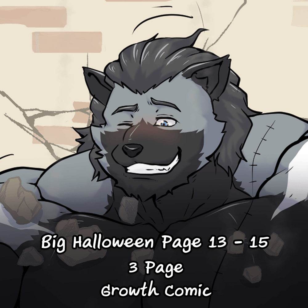 Growth comic "Big Halloween" Page 13 - 15
