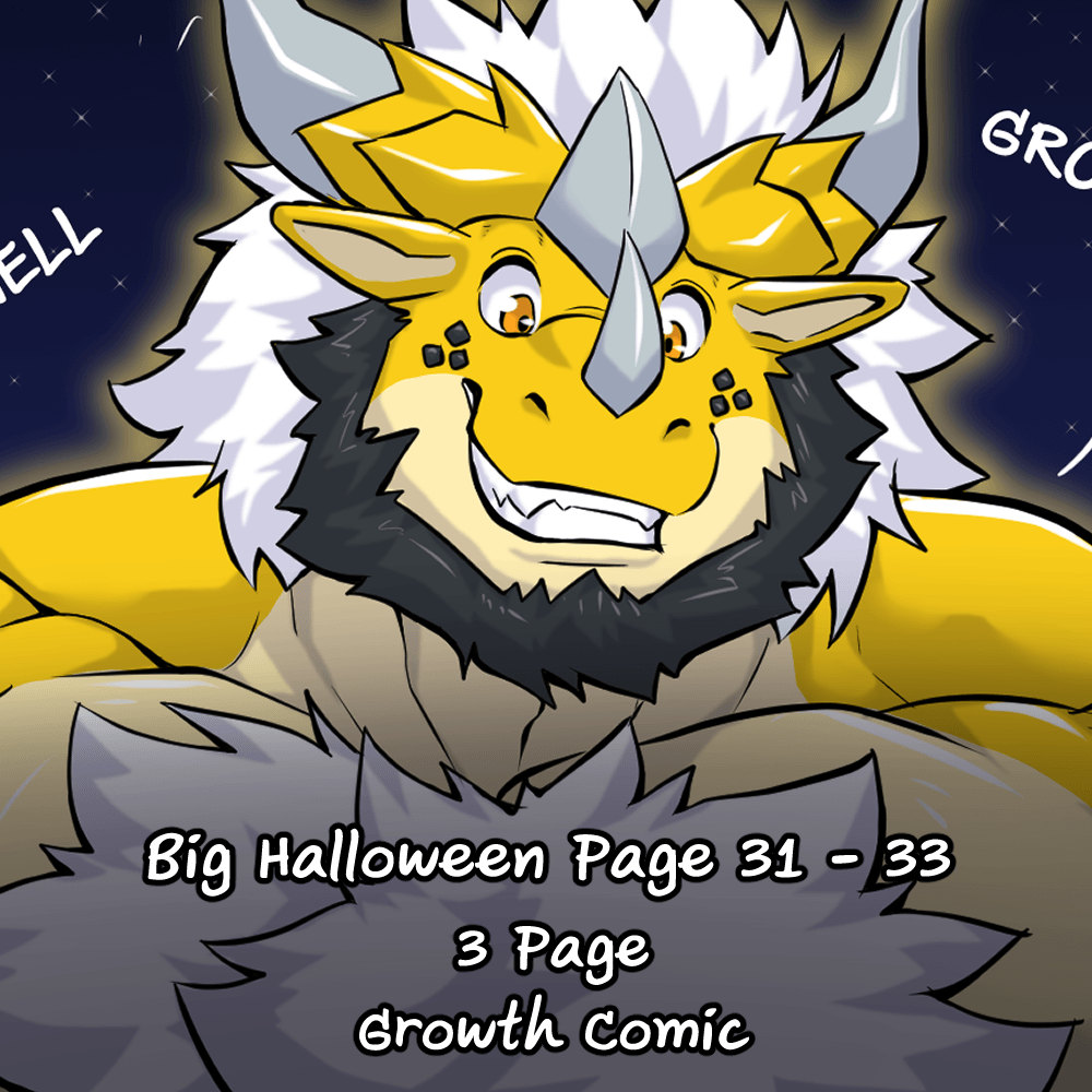 Growth comic "Big Halloween" Page 31 - 33