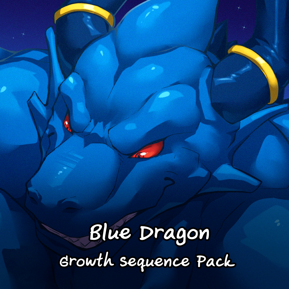 Blue Dragon growth sequence pack