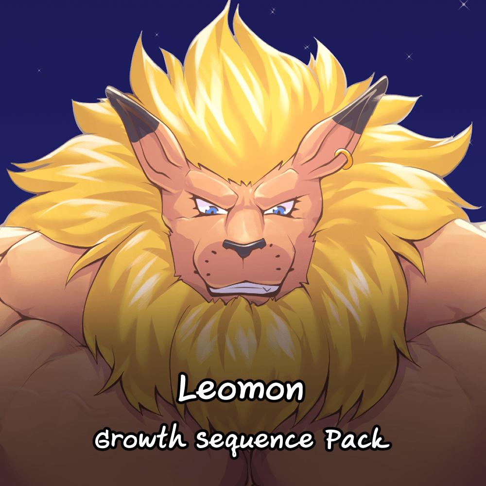 Leomon growth sequence pack!