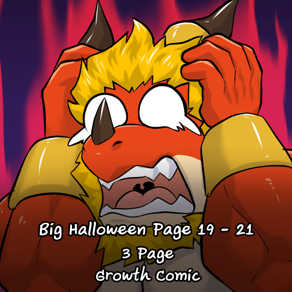 Growth comic "Big Halloween" Page 19 - 21