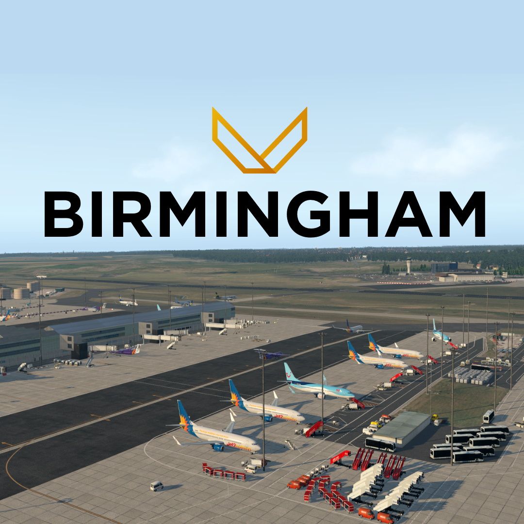 Birmingham Airport - EGBB XP11