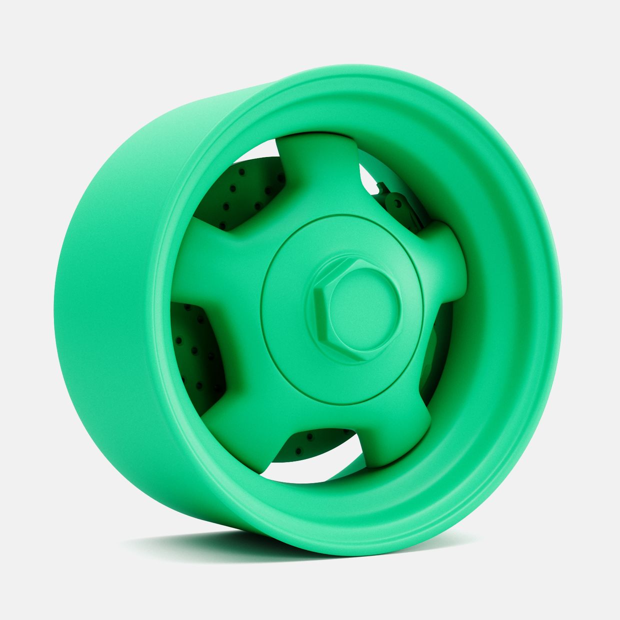 1/24 Scale, 15x8 American Racing Hammer Wheel and Brake