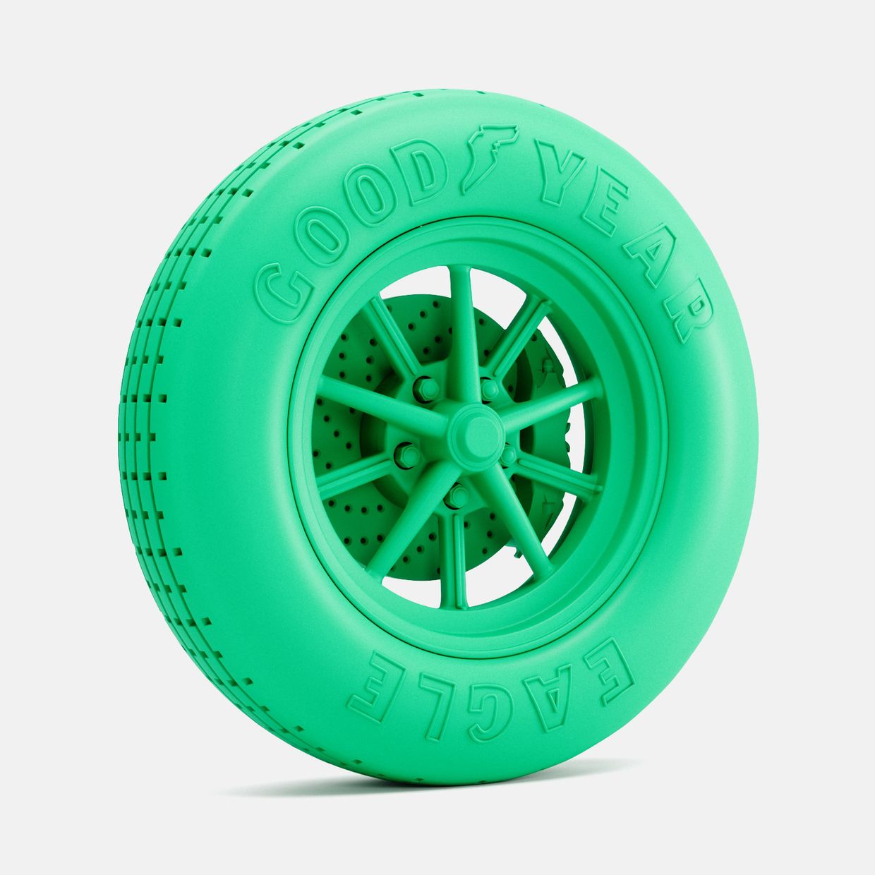 1/24 Scale, 15x4.5 ET Gasser, Goodyear Eagle Front Runner 26 Tire