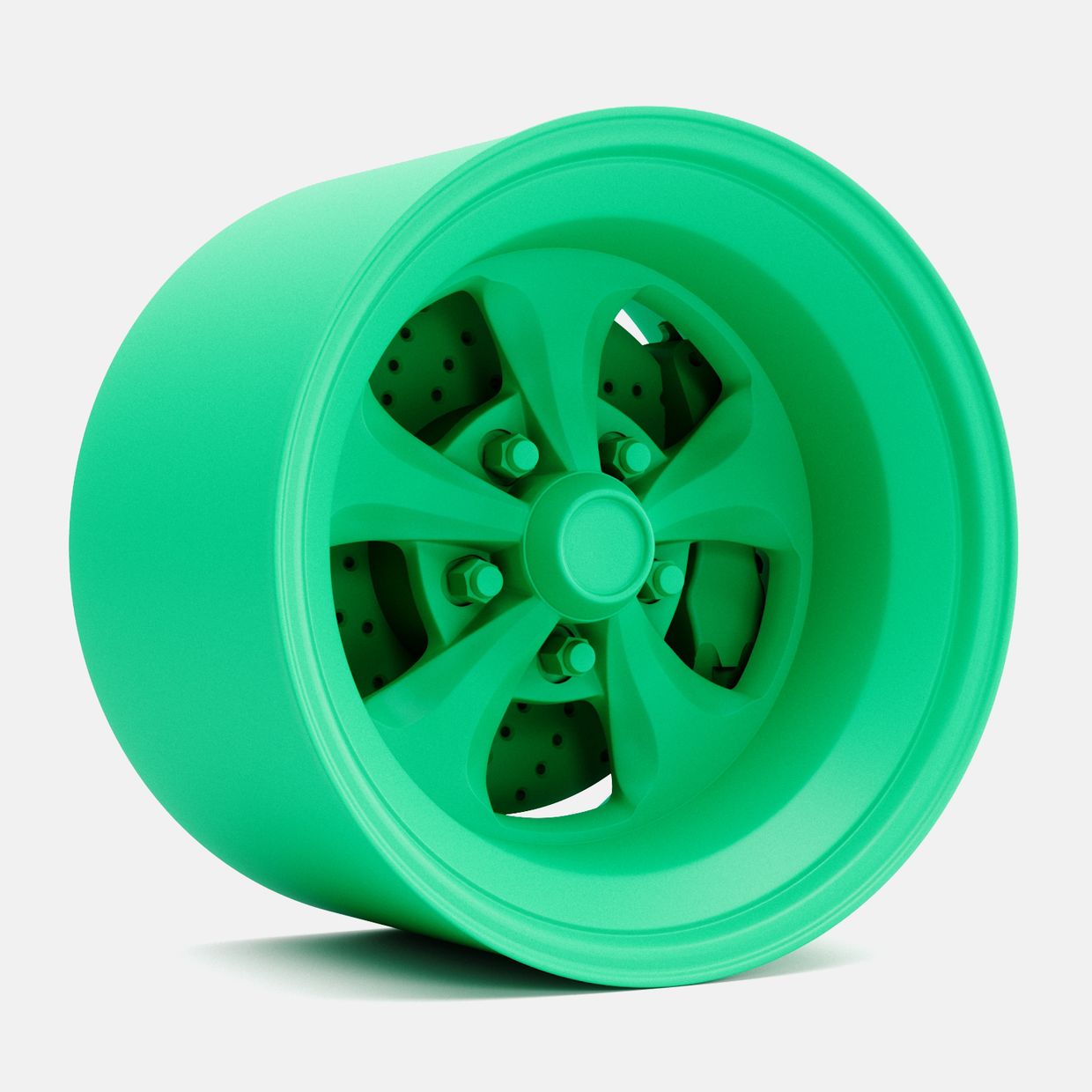 1/24 Scale, 15x10 Keystone Klassic Wheel and Brake